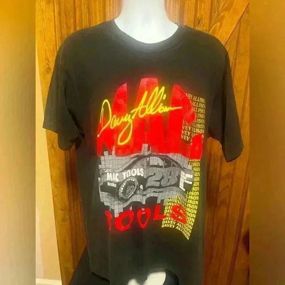 Nascar | Shirts | Vintage Davey Allison Nascar Tshirt Single Stitch ...